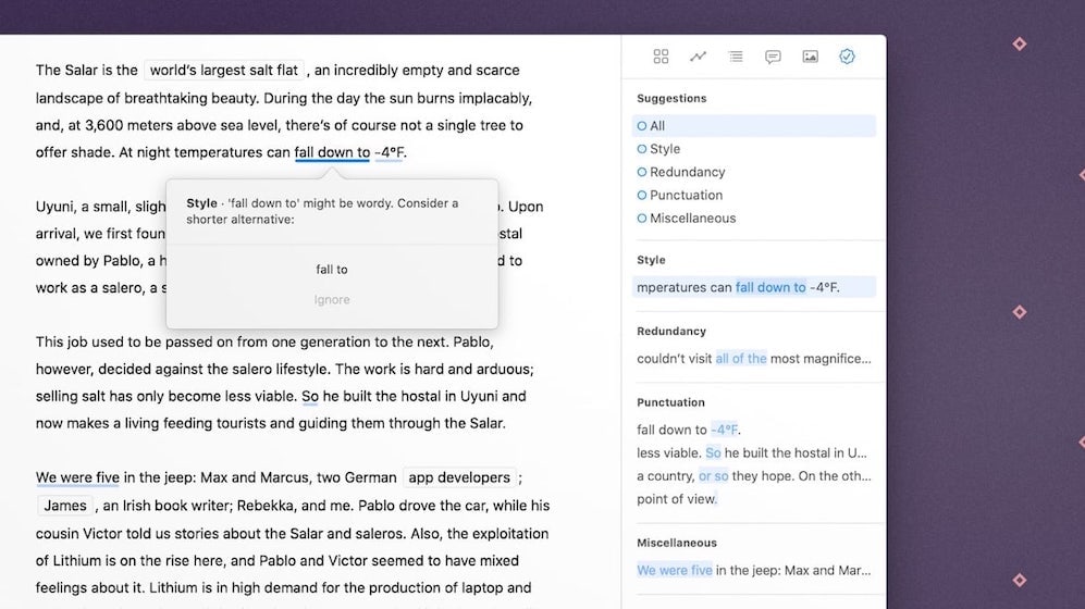 Ulysses 20 Brings Grammar Style Checker and New Dashboard | appsntips