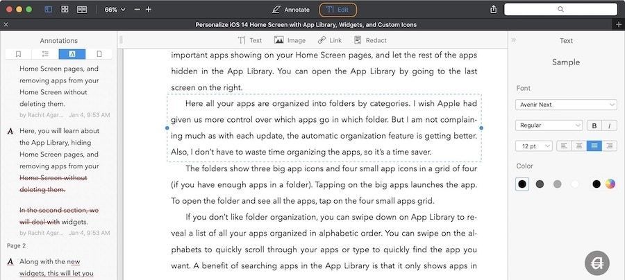 How To Edit Text In Pdf On Mac Getfer