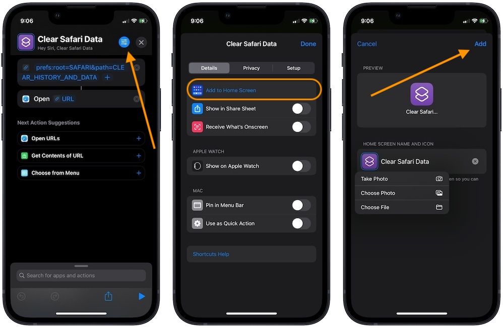How To Use Shortcut To Delete Safari Browsing History And Data