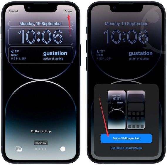 How To Change Lock Screen Time Font And Color On IPhone Appsntips