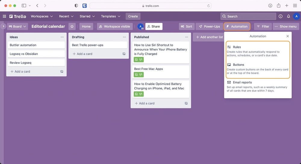 22 Best Trello Power-ups for Increased Productivity (2022) | appsntips