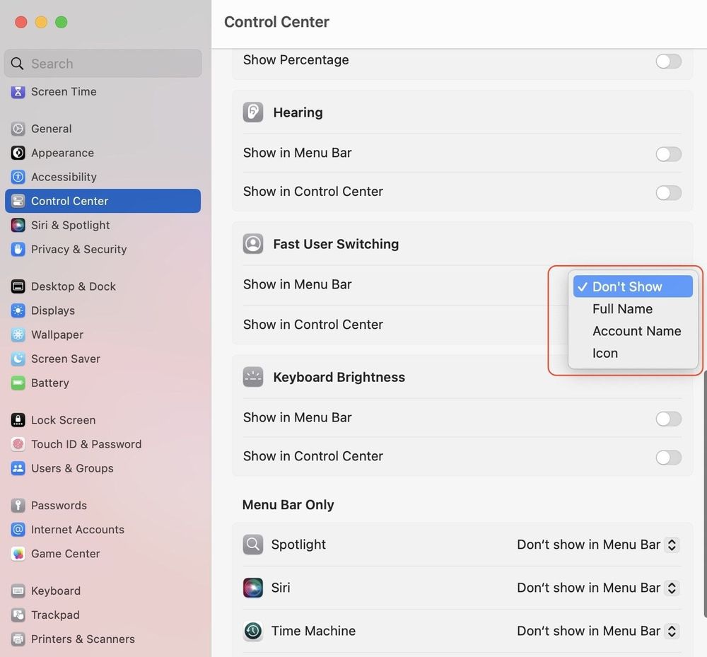 How to Enable Fast User Switching on Mac in macOS 13 Ventura