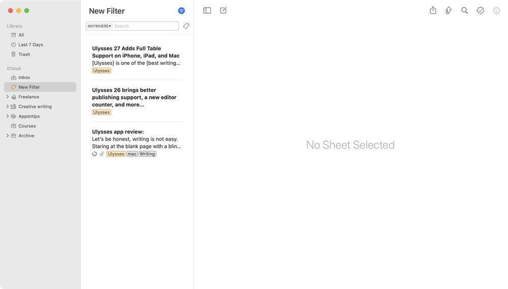 Ulysses App Review and Tutorial for 2022 - Best writing app for Mac?