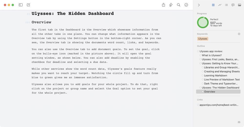 Ulysses App Review and Tutorial for 2022 - Best writing app for Mac?