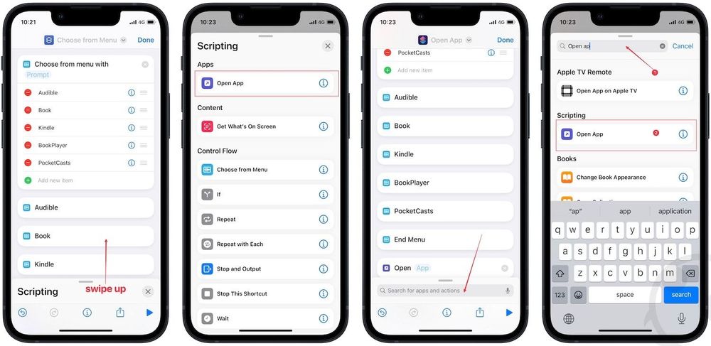 How to Create an App Launcher Using Shortcuts | appsntips