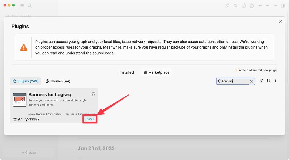 How to Set Page Banners in Logseq | appsntips