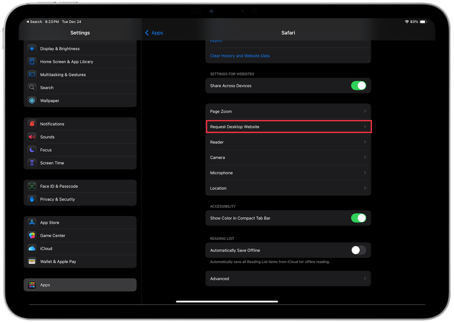 How to Request Desktop Site on iPhone | appsntips