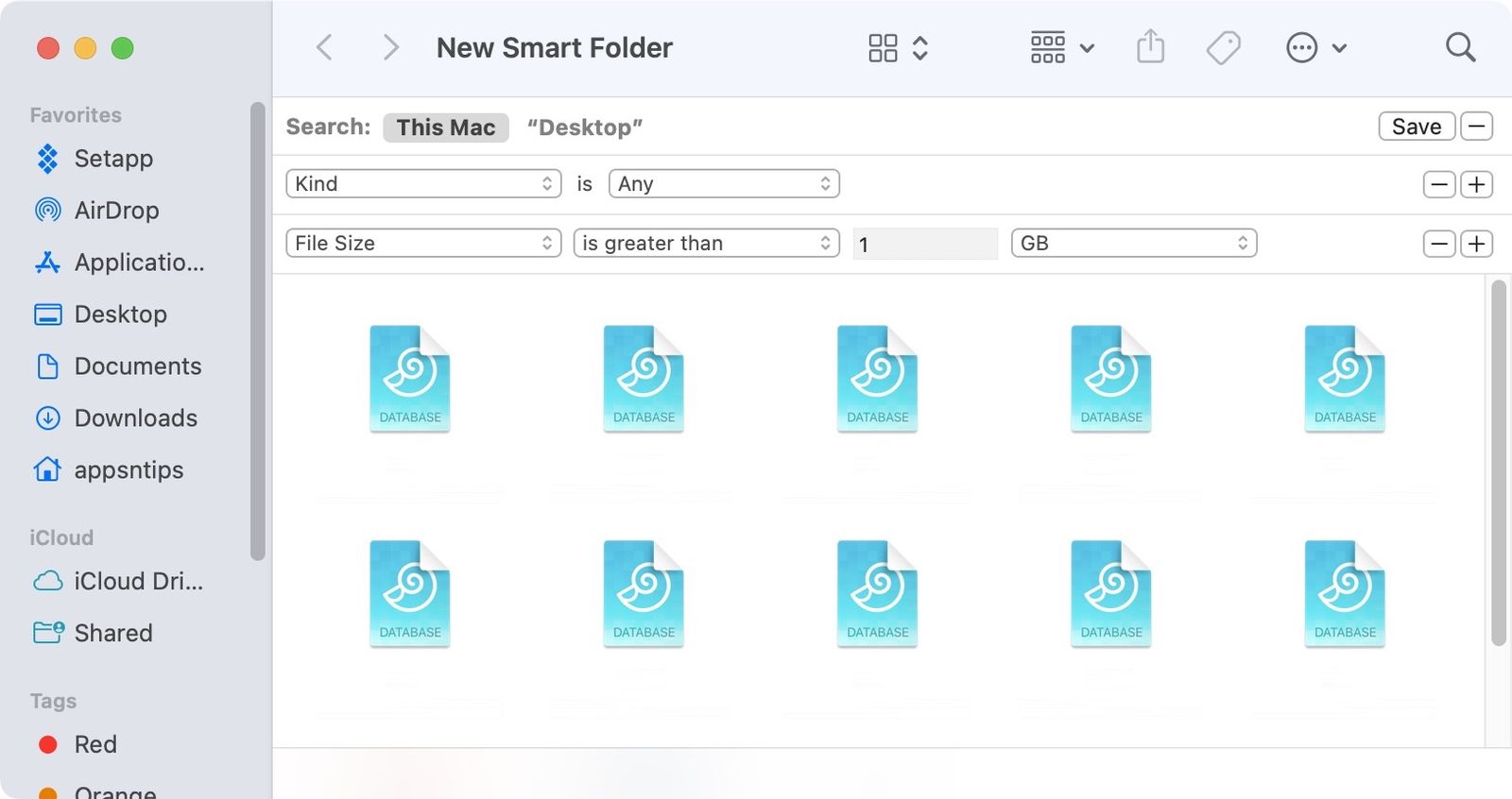 What Is a Smart Folder on Mac [with examples] | appsntips