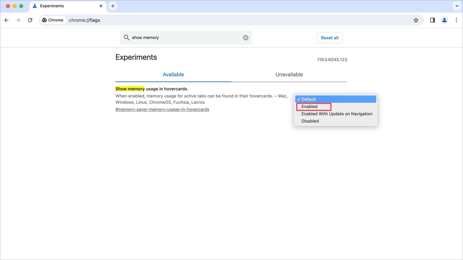 Google Chrome Tab Memory Use Not Showing Fix | appsntips