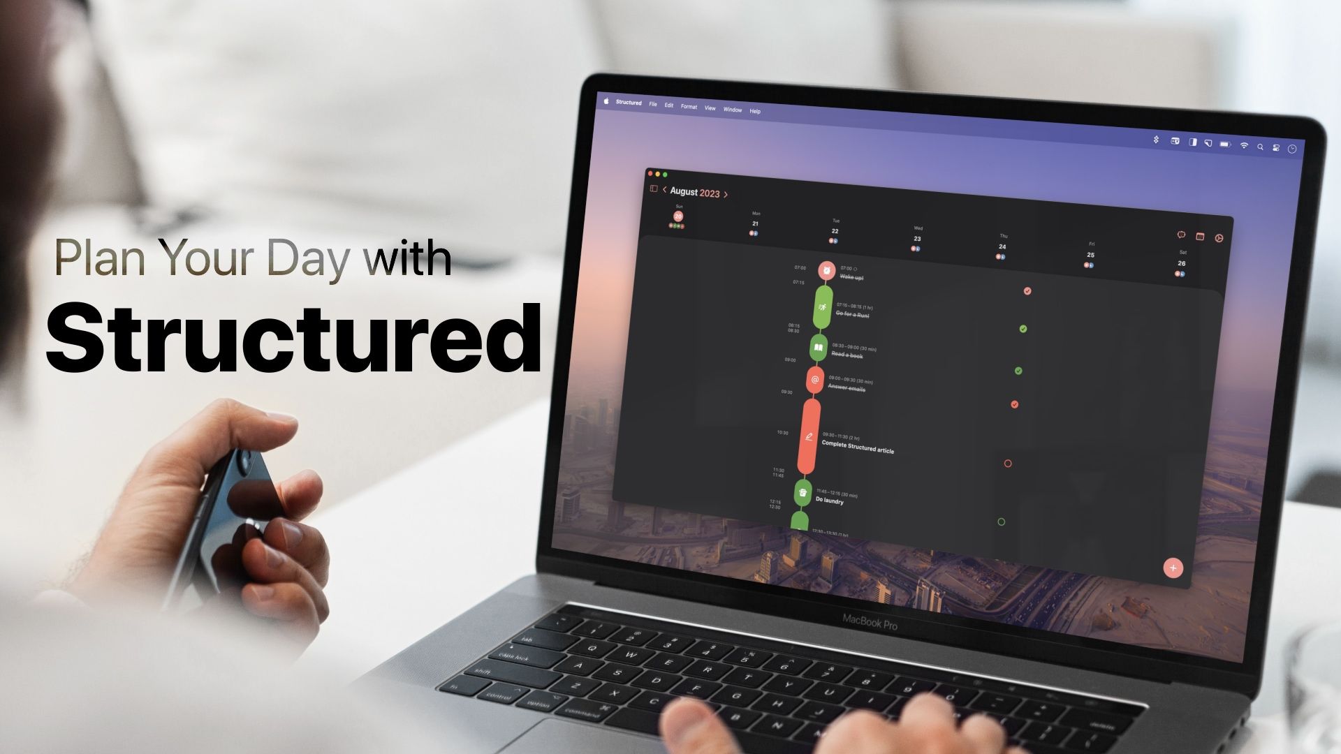 How to Plan Your Day with Structured | appsntips