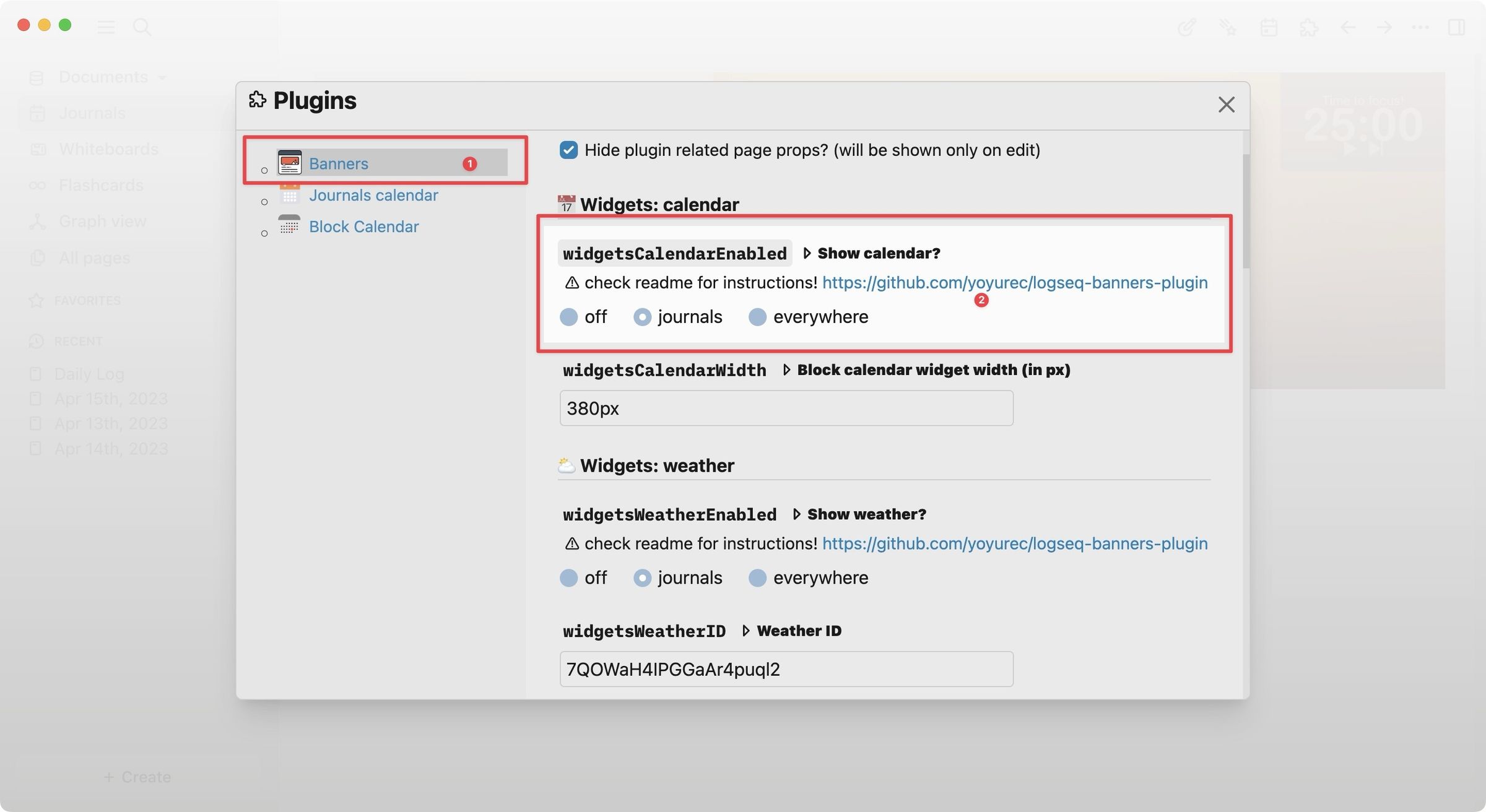 How to Set Page Banners in Logseq | appsntips