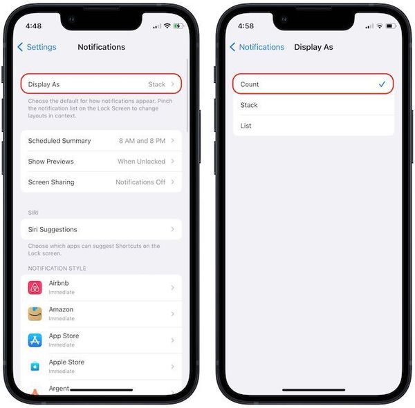 How to Show Notification Count on iPhone in iOS 16 | appsntips