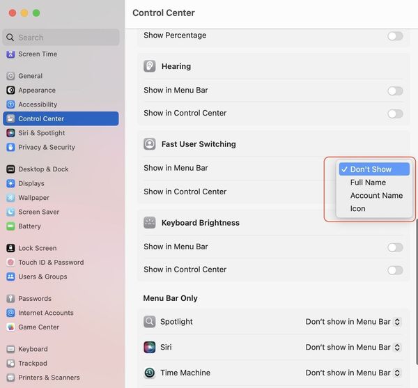 How to Enable Fast User Switching on Mac in macOS 13 Ventura