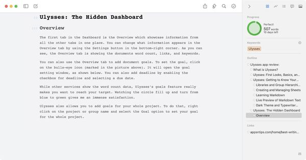 Ulysses App Review and Tutorial for 2022 - Best writing app for Mac?