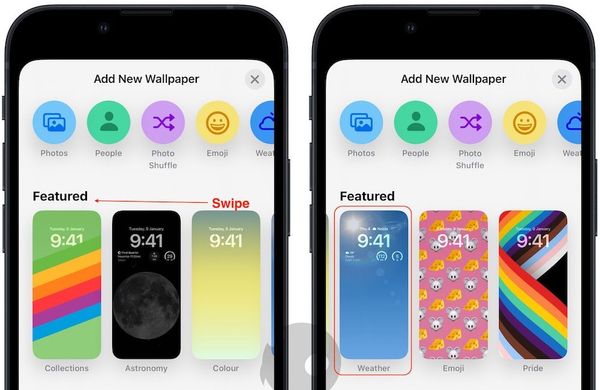How to Set Dynamic Weather Lock Screen Wallpaper on iPhone