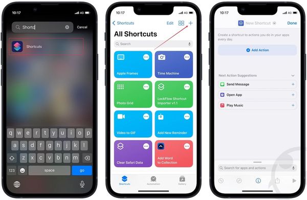 How to Create an App Launcher Using Shortcuts | appsntips