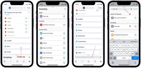 How to Create an App Launcher Using Shortcuts | appsntips