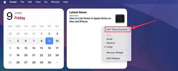 How to Add Widgets to Mac Desktop | appsntips
