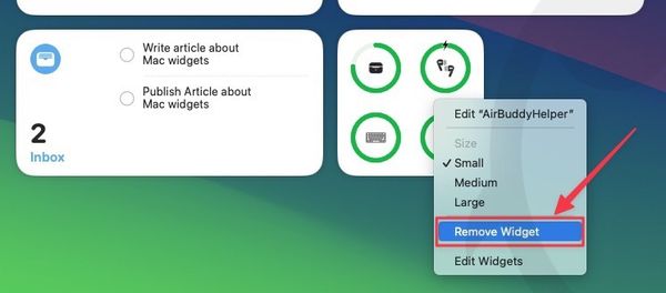 How to Add Widgets to Mac Desktop | appsntips