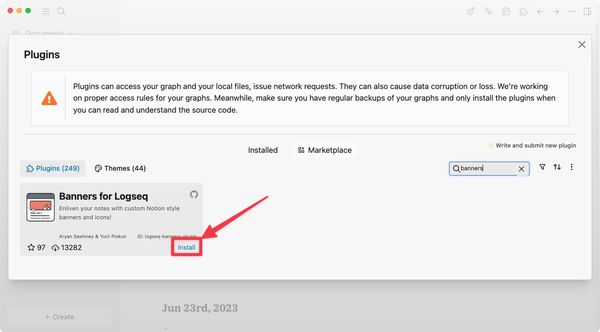 How to Set Page Banners in Logseq | appsntips
