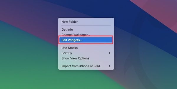 How to Add Widgets to Mac Desktop | appsntips
