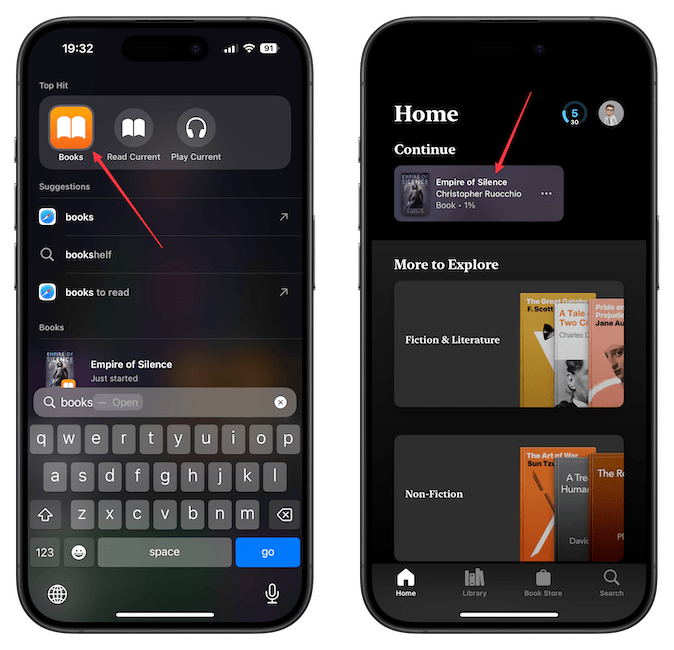 How to Use Vertical Scrolling in Apple Books | appsntips