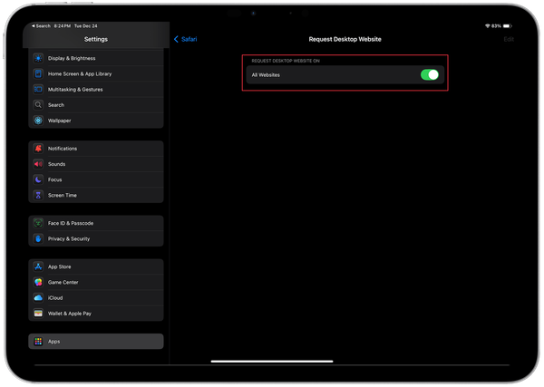 How to Request Desktop Site on iPhone | appsntips