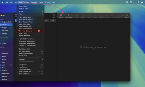 How to Get All Mail View in Apple Mail on Mac
